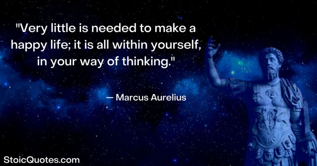 112 Stoic Quotes on Happiness and Contentment