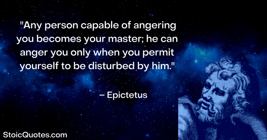 109 Stoic Quotes About Anger